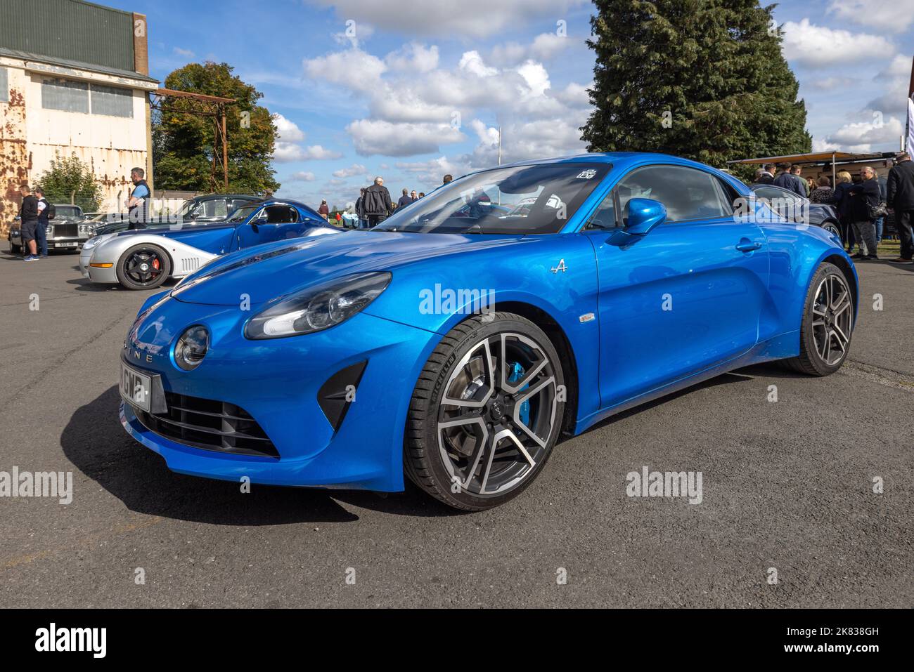 Alpine A110 Premiere Edition ‘HS18 GWP’ on display at the Poster Cars ...