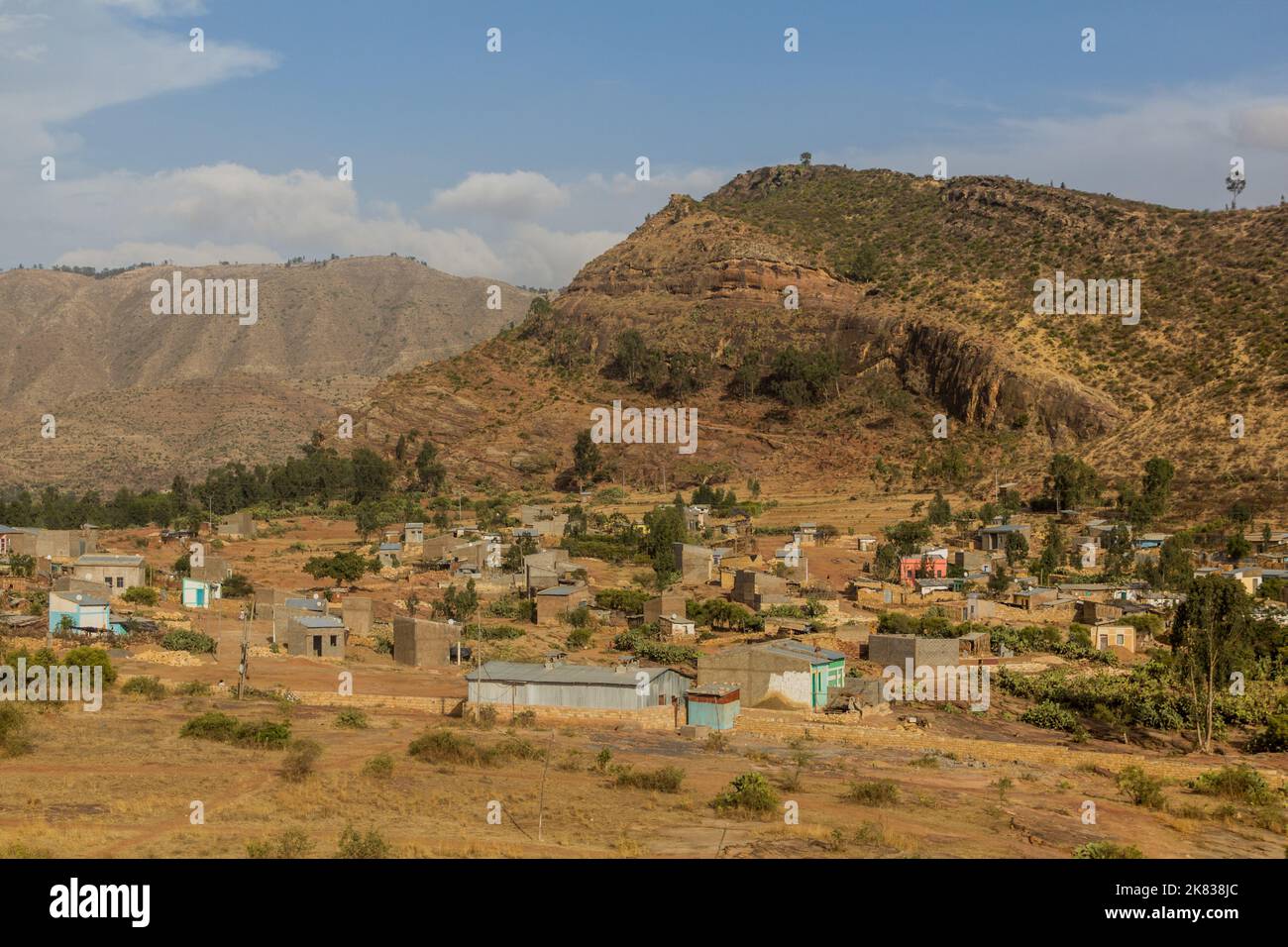 Landscape of Wukro town, Ethiopia Stock Photo - Alamy