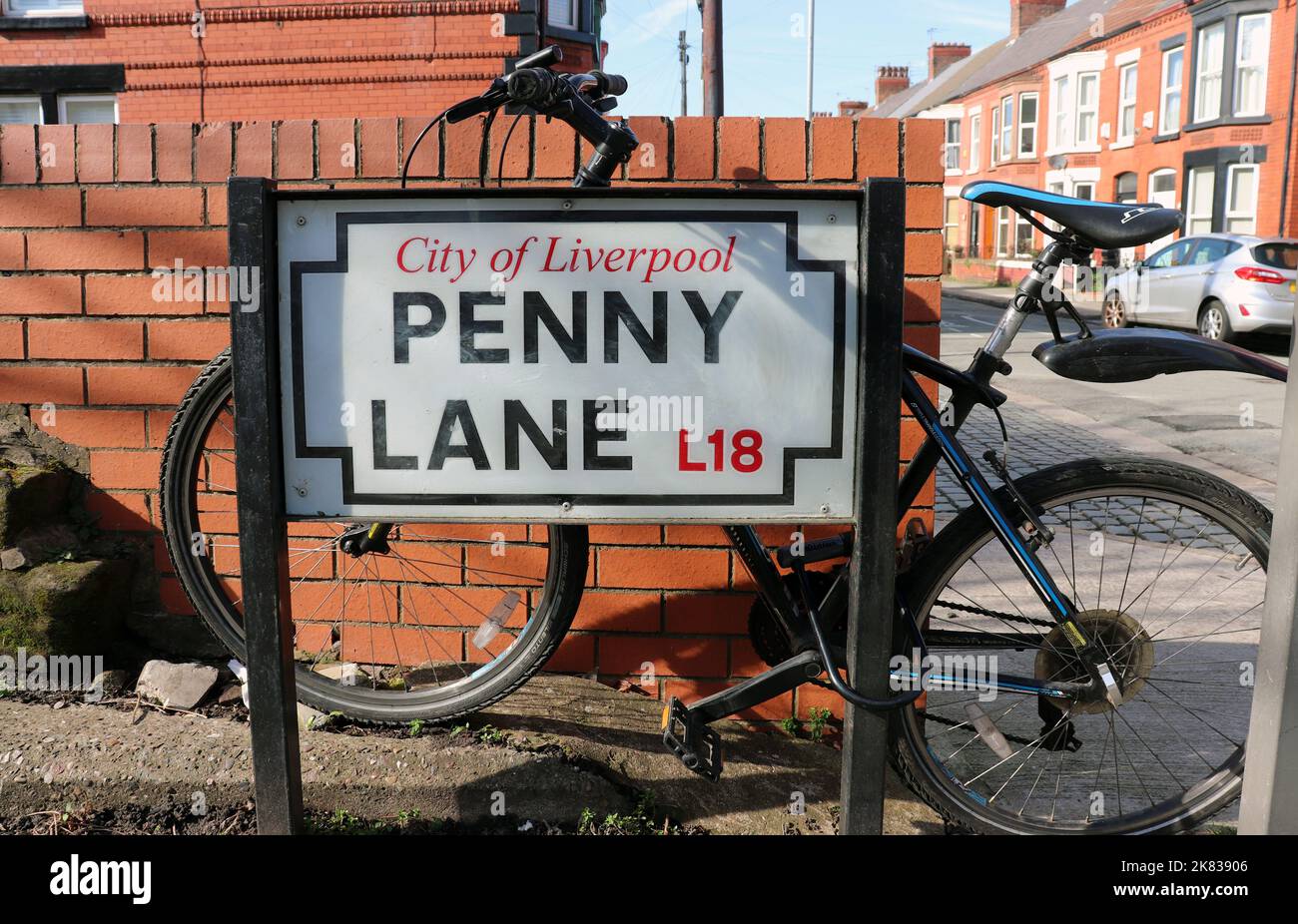 Penny lane road signs hi-res stock photography and images - Alamy
