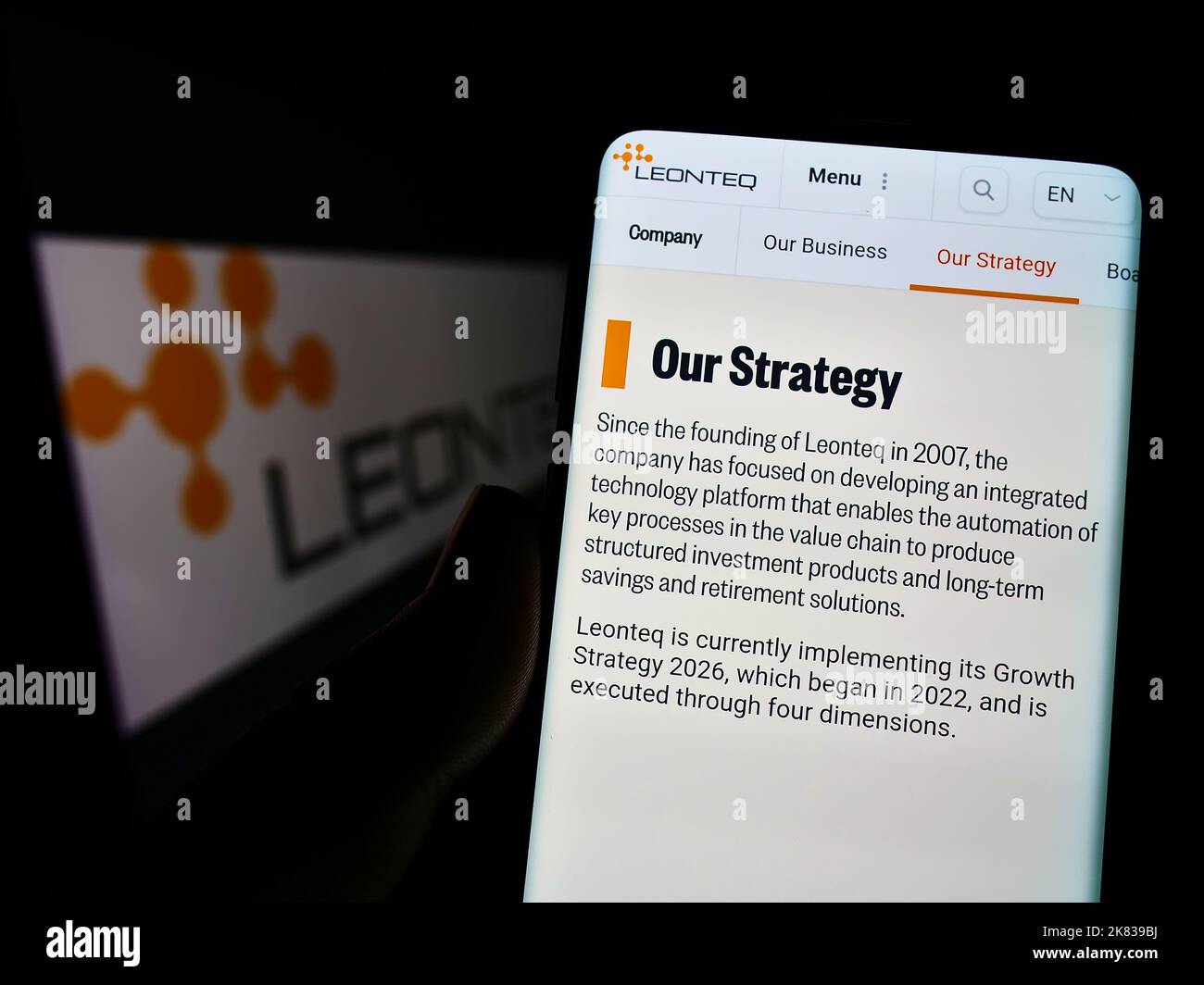Leonteq logo hi-res stock photography and images - Alamy