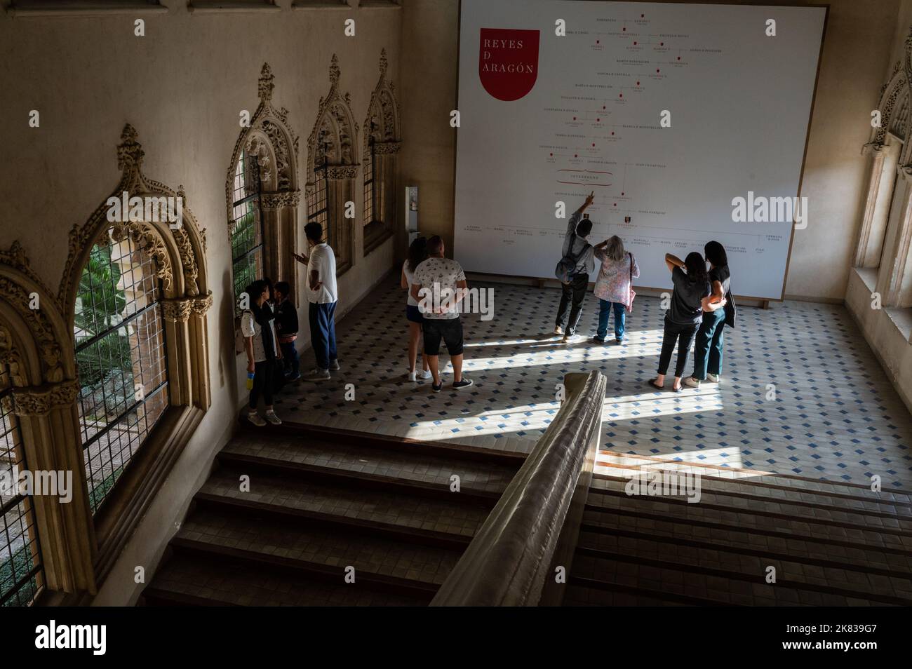 Kings of Aragon graphic. The Aljaferia Palace is a fortified medieval ...