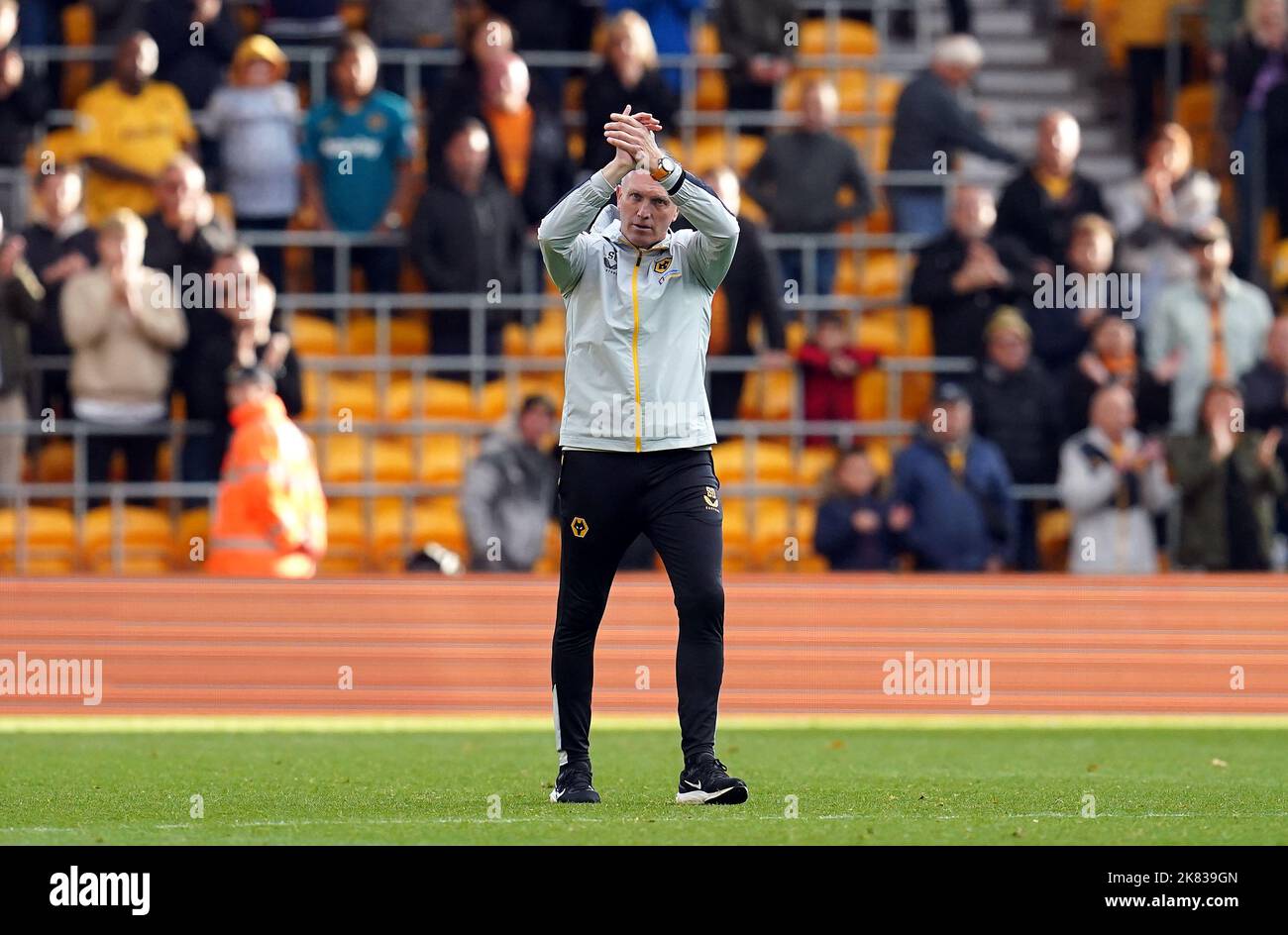 File photo dated 15-10-2022 of Wolverhampton Wanderers caretaker ...