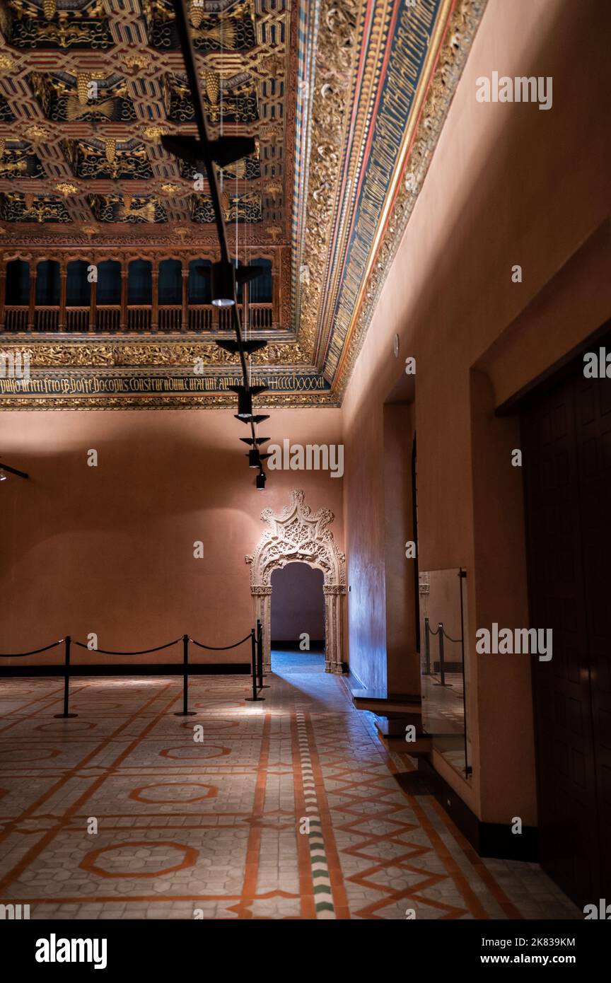 The Aljaferia Palace is a fortified medieval palace built during the ...