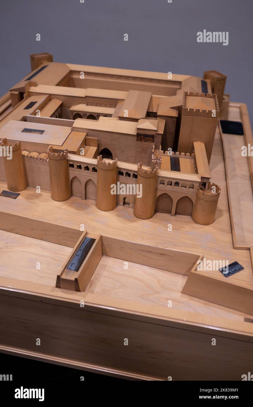 The Aljaferia Palace is a fortified medieval palace built during the ...