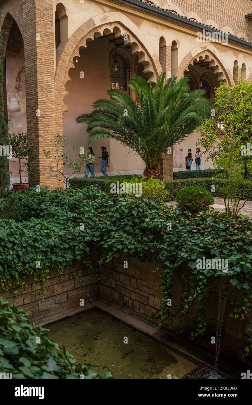 The Aljaferia Palace is a fortified medieval palace built during the ...