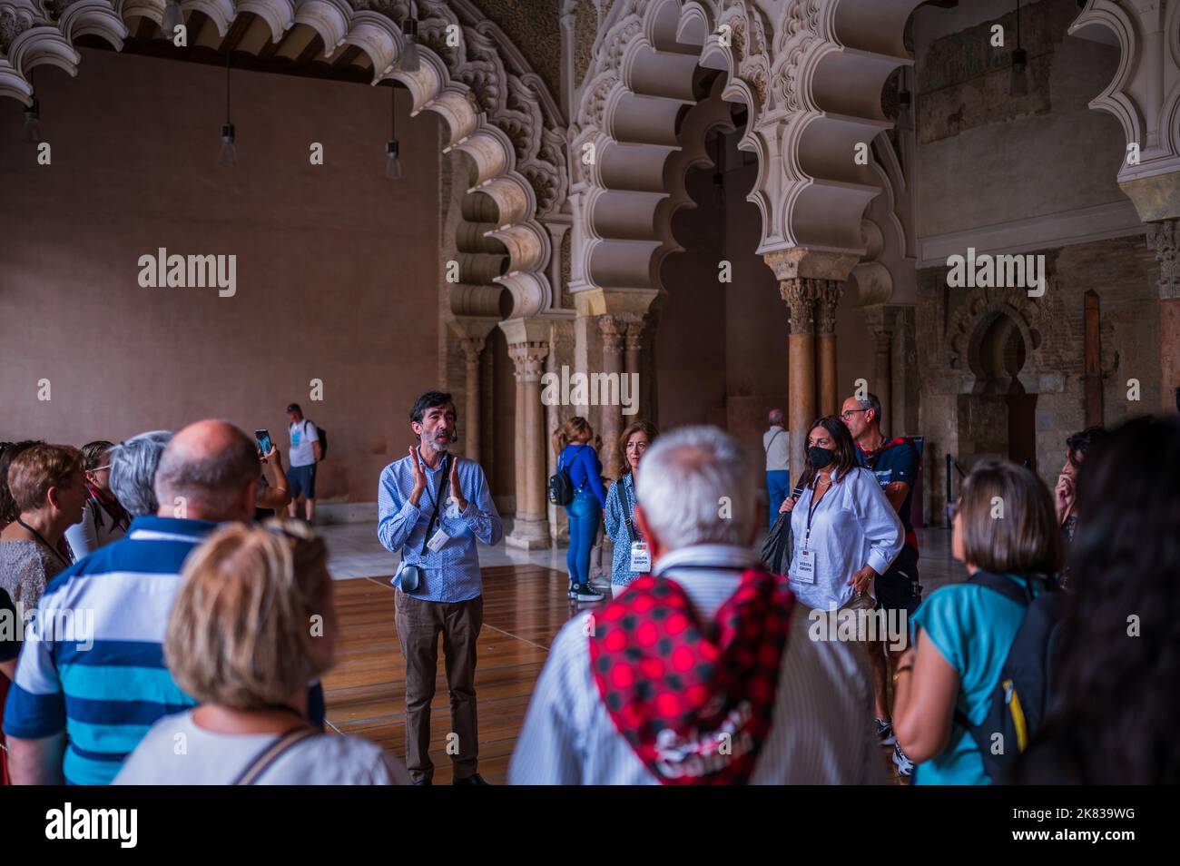 The Aljaferia Palace is a fortified medieval palace built during the ...