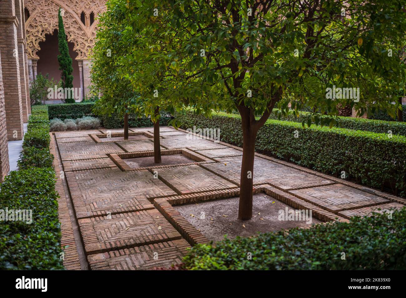 The Aljaferia Palace is a fortified medieval palace built during the ...