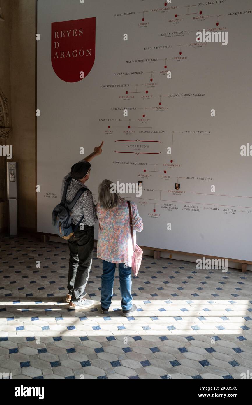 Kings of Aragon graphic. The Aljaferia Palace is a fortified medieval ...