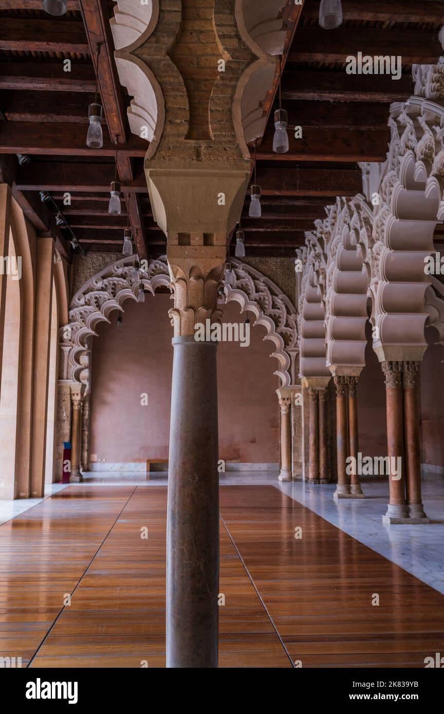 The Aljaferia Palace is a fortified medieval palace built during the ...