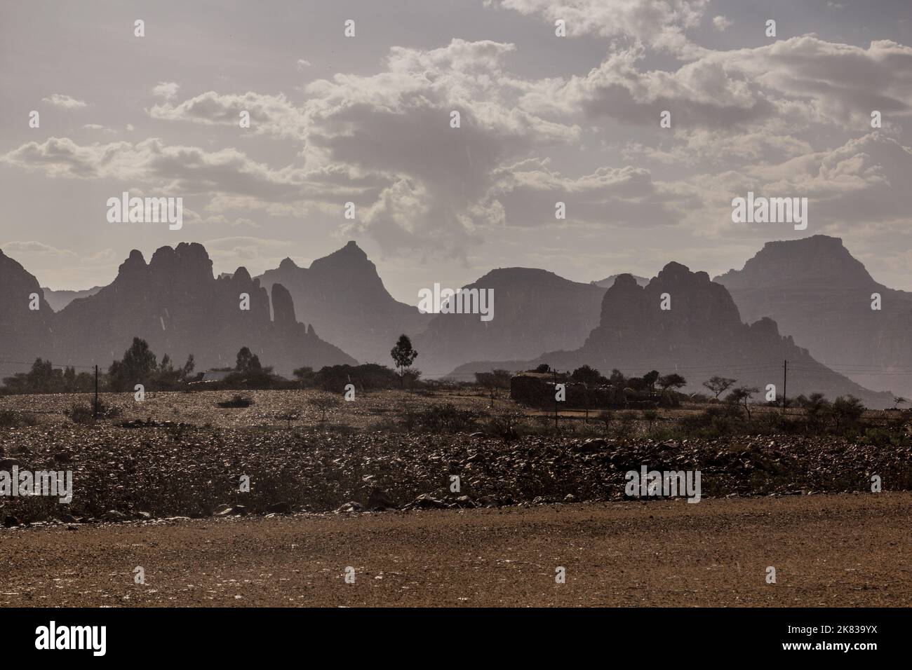 Landscape of Tigray region, Ethiopia Stock Photo - Alamy