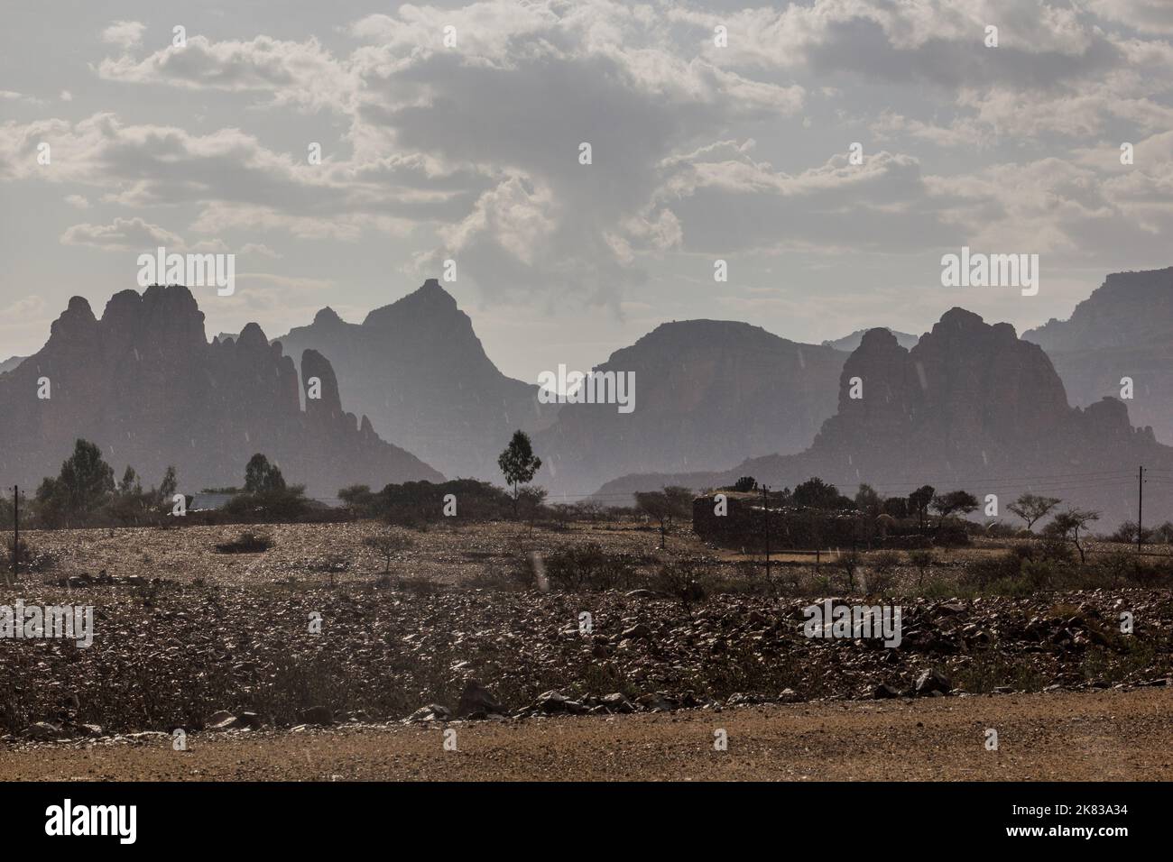 Landscape of Tigray region, Ethiopia Stock Photo - Alamy