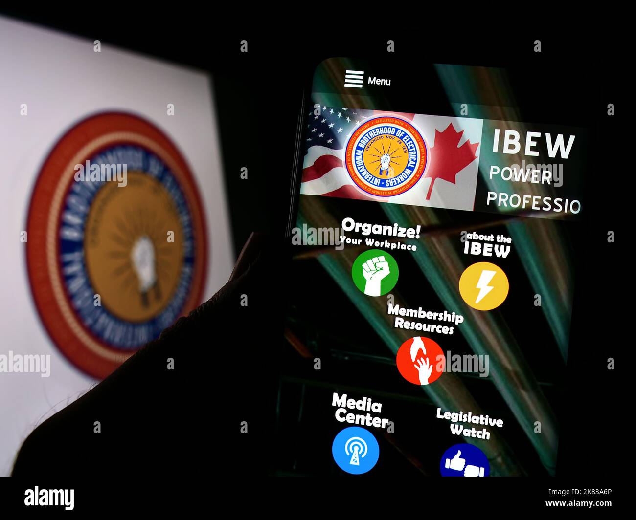 Ibew logo hi-res stock photography and images - Alamy