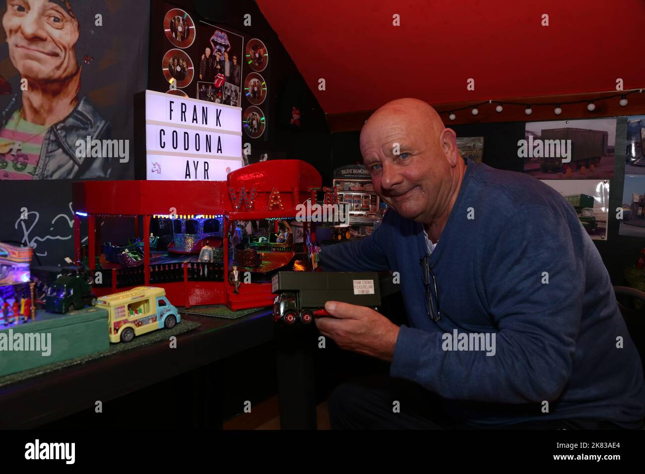 Eddie Pollock from Ayr, Ayrshire, Scotland who collects model ...