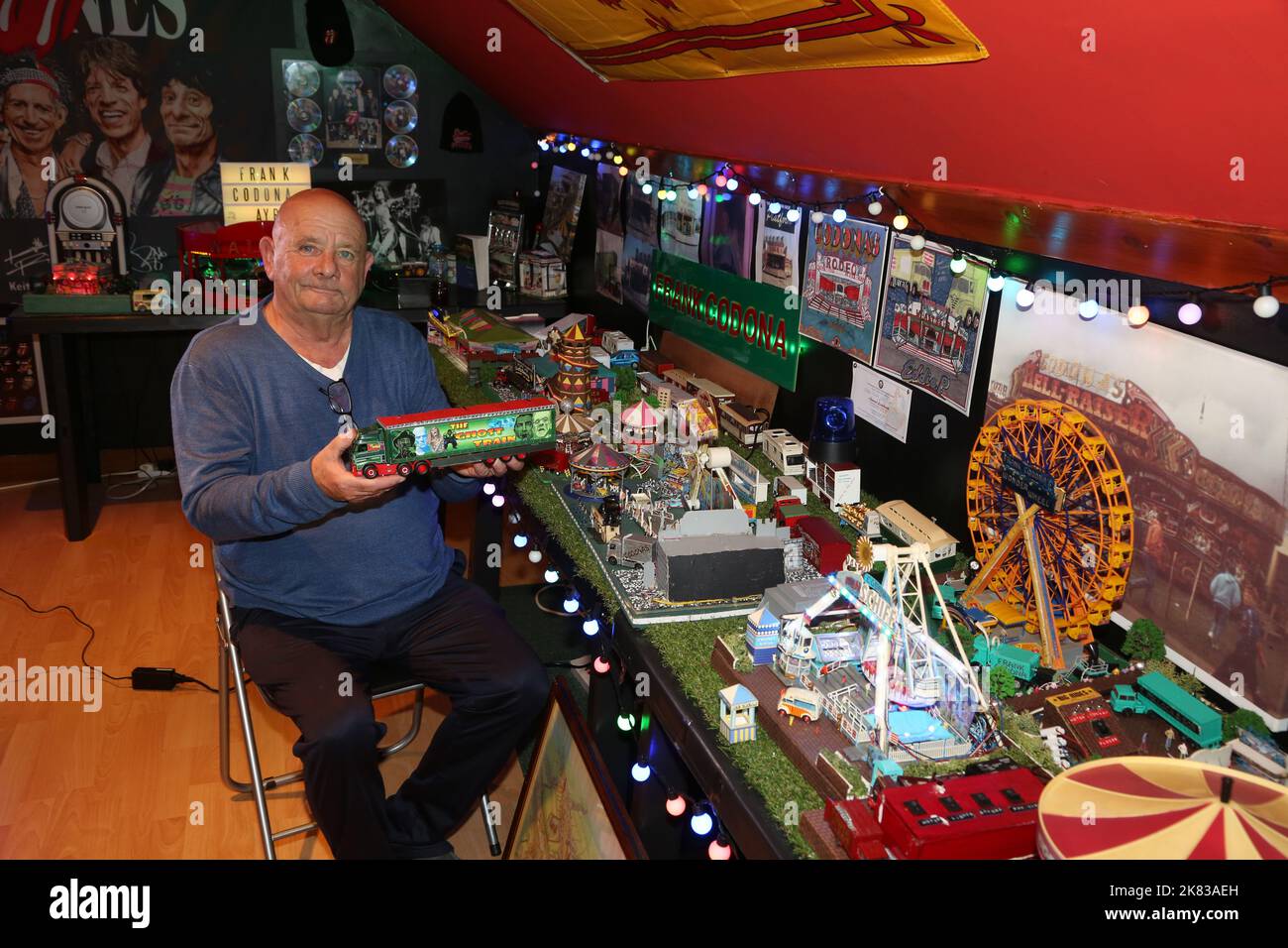 Eddie Pollock from Ayr, Ayrshire, Scotland who collects model ...