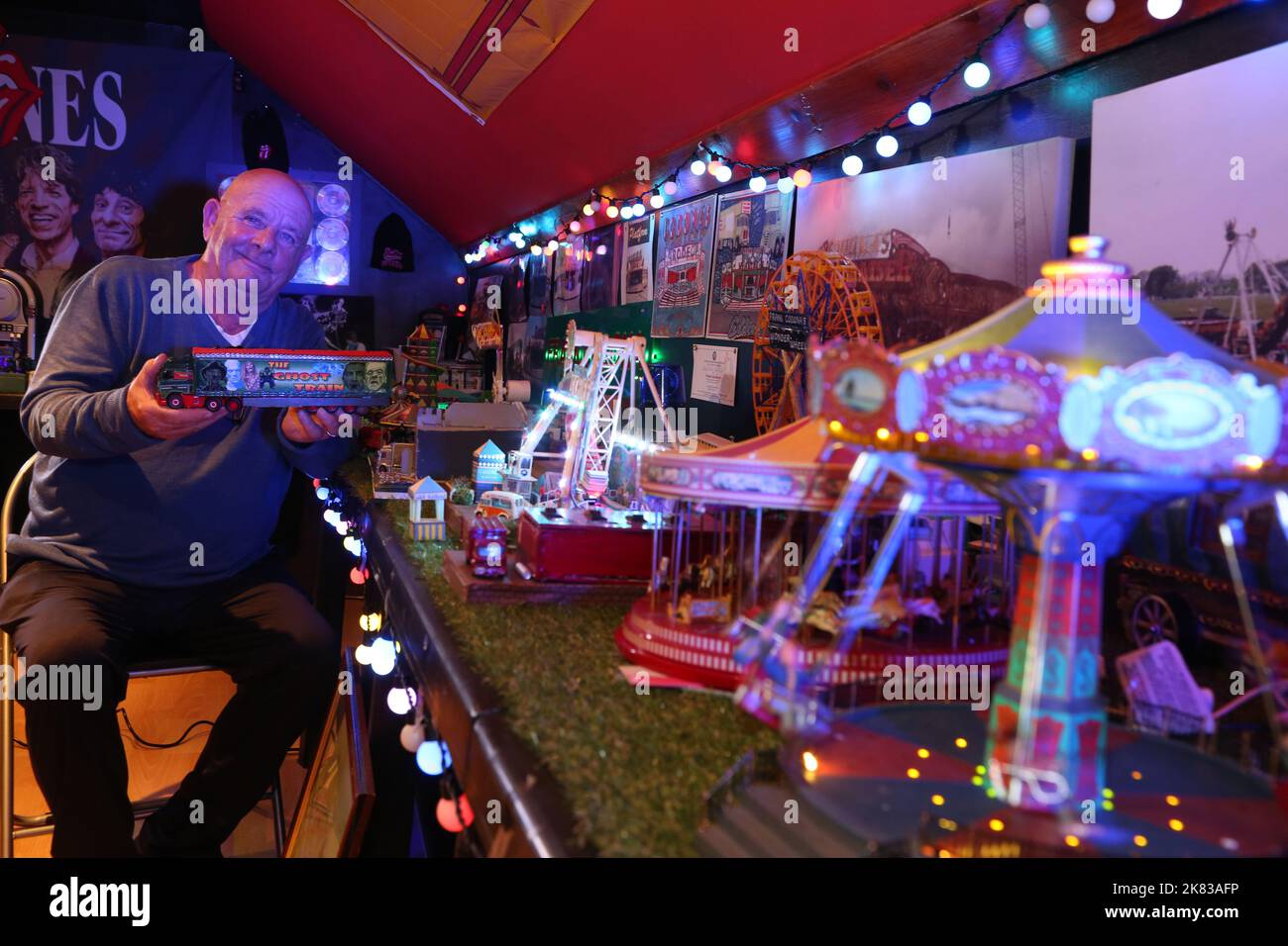 Eddie Pollock from Ayr, Ayrshire, Scotland who collects model ...