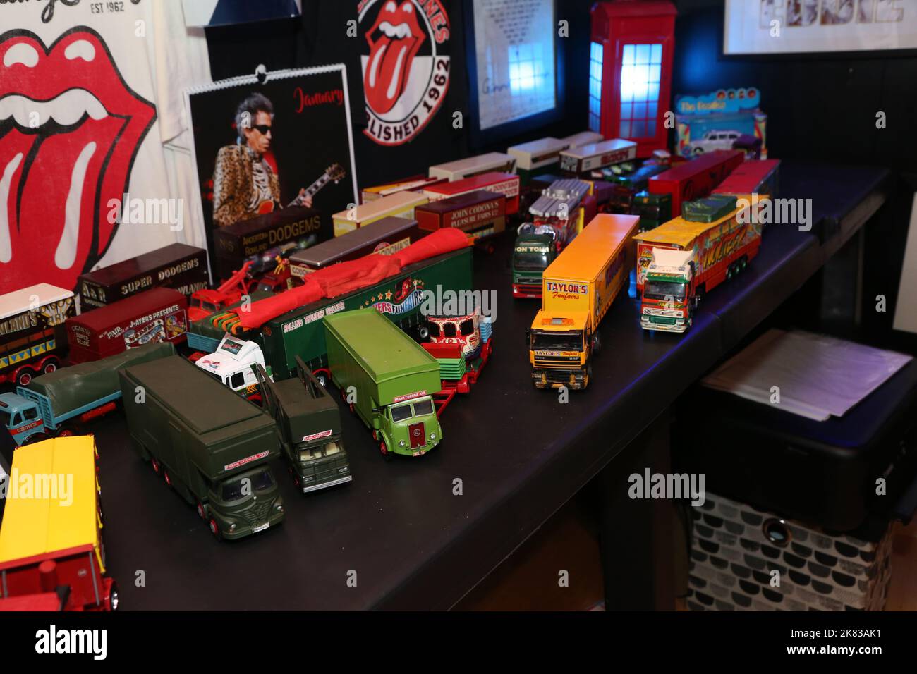 Eddie Pollock from Ayr, Ayrshire, Scotland who collects model ...