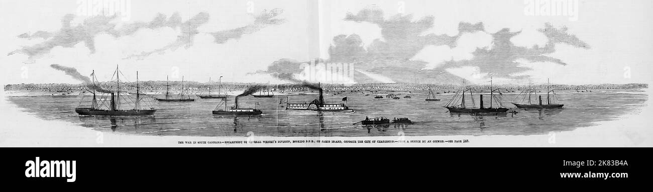 James island civil war hi-res stock photography and images - Alamy