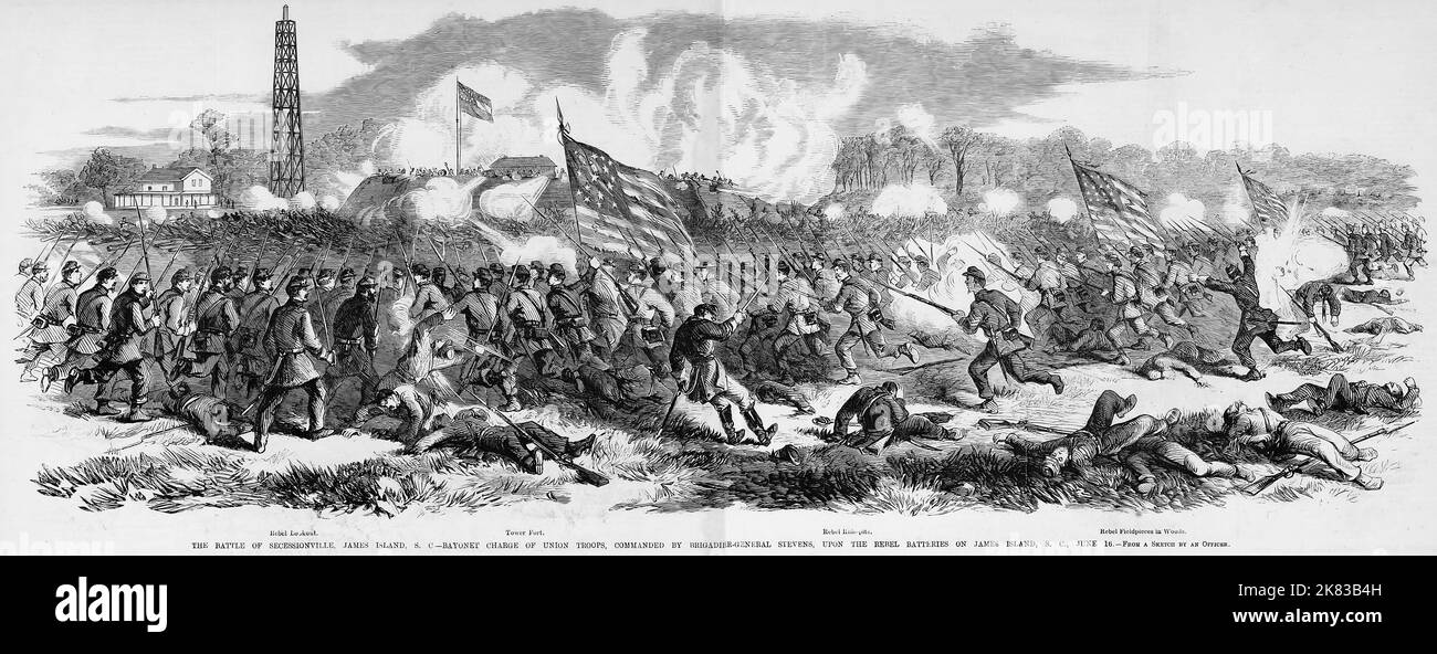 Brigadier general stevens Black and White Stock Photos & Images - Alamy