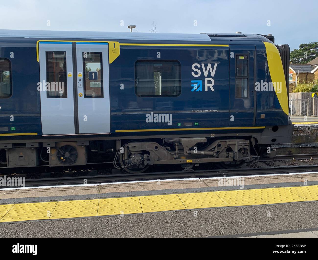 Datchet, Berkshire, UK. 19th October, 2022. A South Western Railway ...