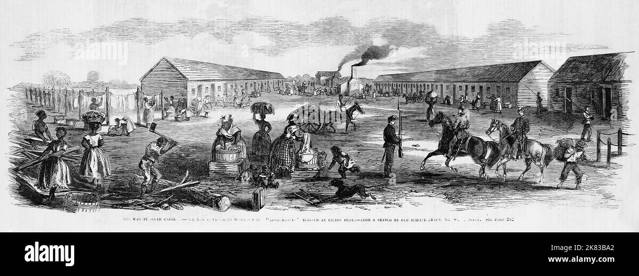 The War in South Carolina - The new government buildings for ...