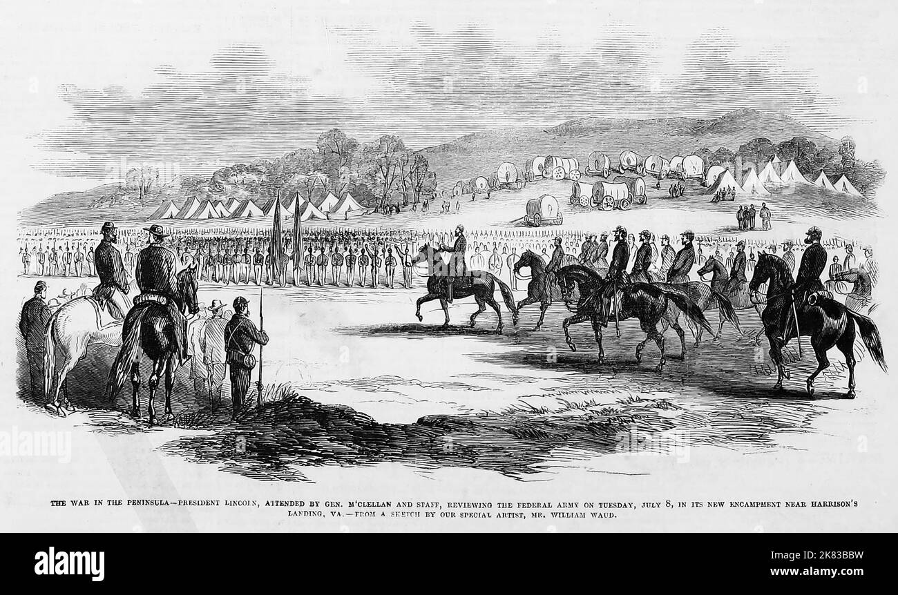 Harrison’s landing civil war hi-res stock photography and images - Alamy