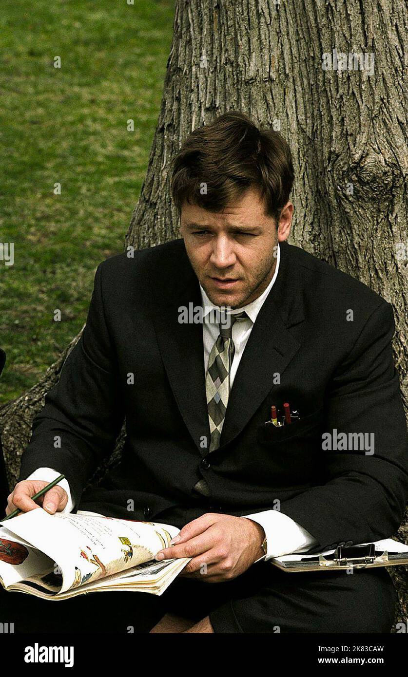 Russell Crowe Film: A Beautiful Mind (USA 2001) Characters: John Nash ...