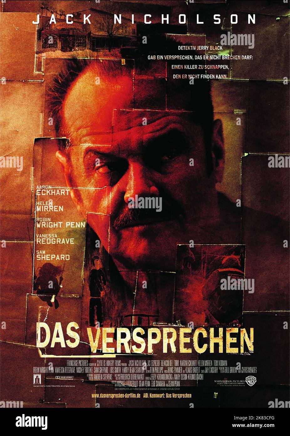 Jack Nicholson Film: The Pledge (USA 2001) Characters: Jerry Black ...