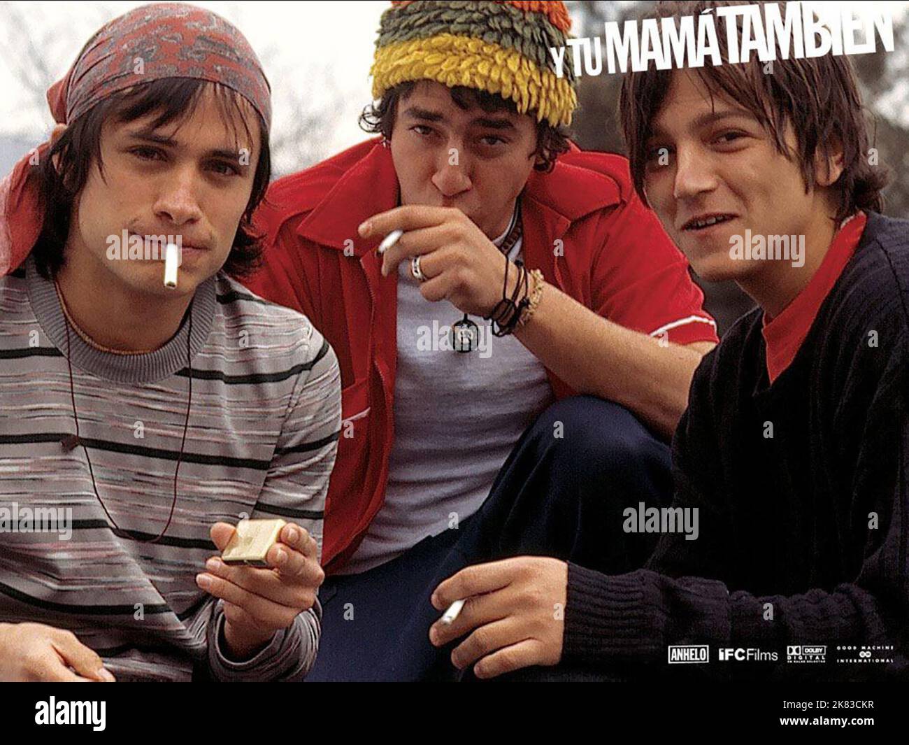 Gael Garcia Bernal, Andres Almeida & Diego Luna Film: Y Tu Mama Tambien ...