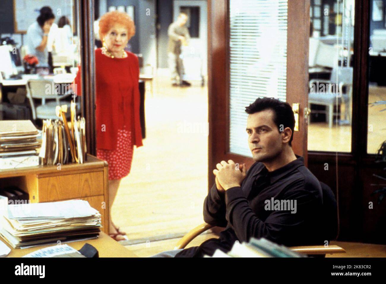 Estelle Harris & Charlie Sheen Film: Good Advice (2001) Characters ...