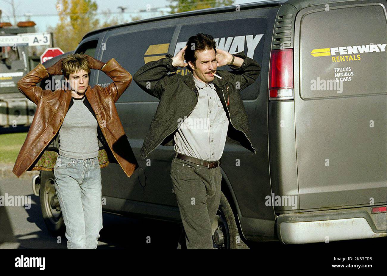 Rebecca Pidgeon & Sam Rockwell Film: Heist (2001) Characters: Fran ...