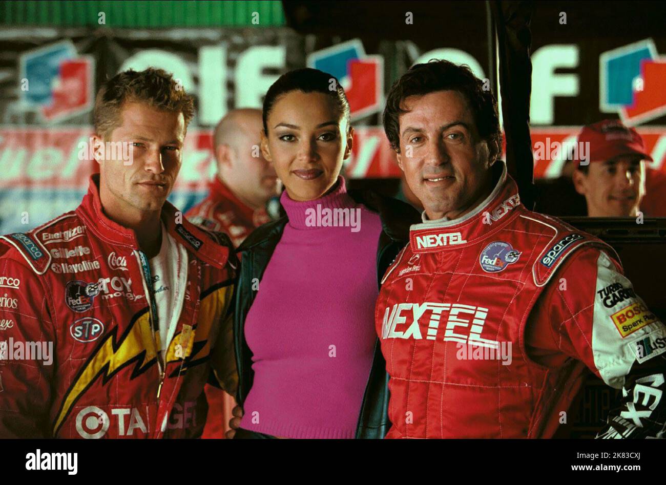 Til Schweiger, Verona Feldbusch, Sylvester Stallone Film: Driven (USA ...