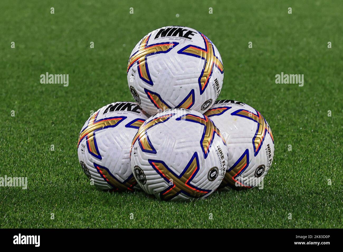 Stadium ahead premier league match king power stadium hi-res stock ...