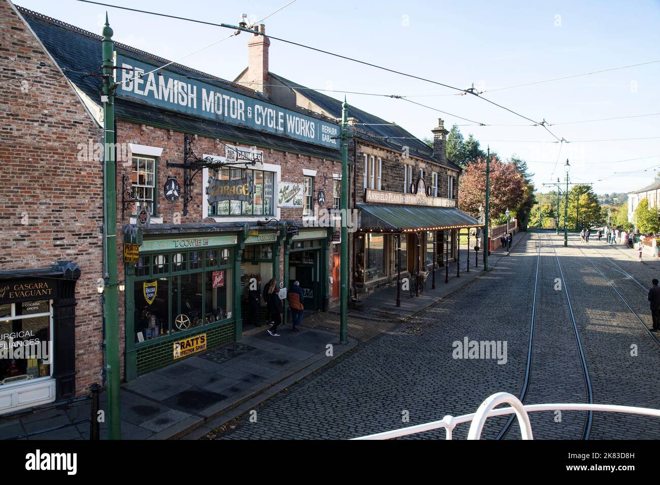 Recreation of a 1900s North East English Town at the Beamish Living ...