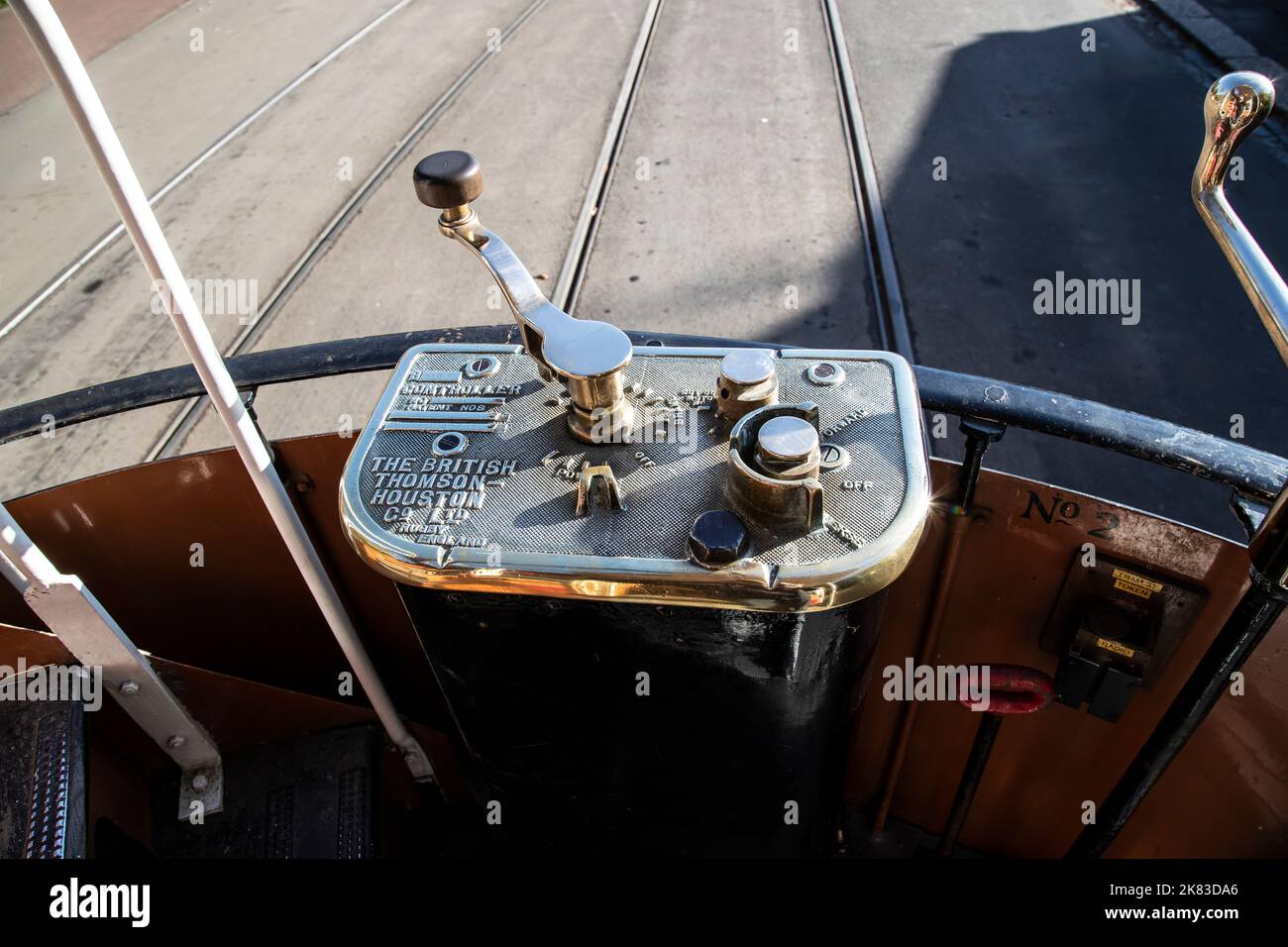 British thomson houston tram co 510 controller hi-res stock photography ...