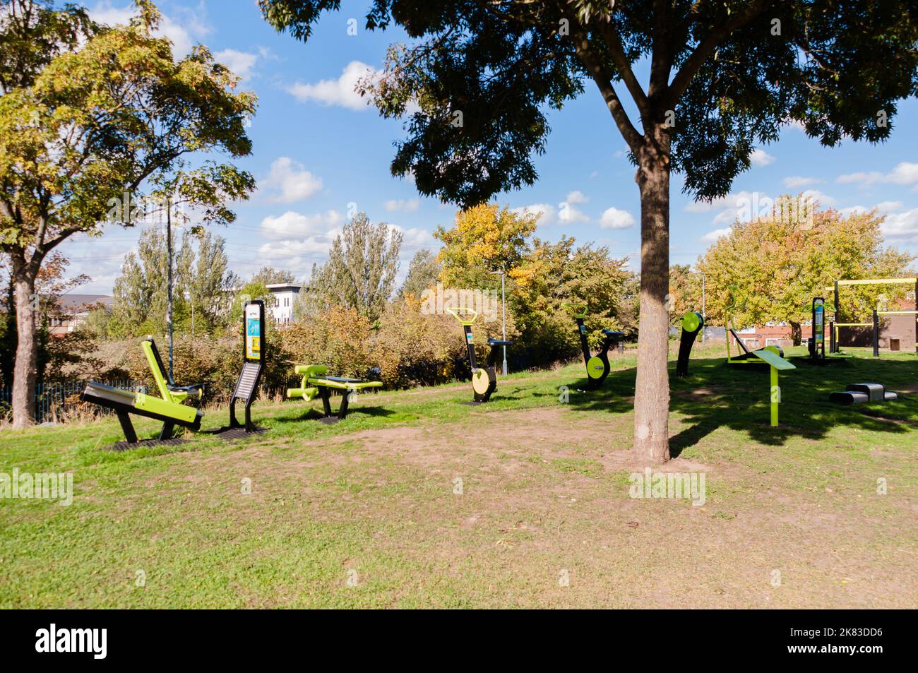 Harts Lane Beach Open Space by River Roding Barking Stock Photo - Alamy
