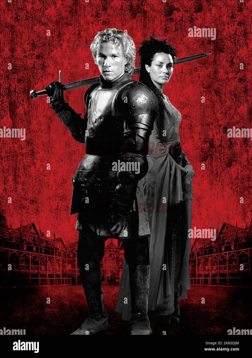 Heath Ledger & Shannyn Sossamon Film: A Knight'S Tale (USA 2001 ...