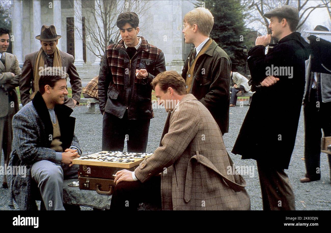 Russell Crowe, Adam Goldberg & Josh Lucas Film: A Beautiful Mind (USA ...