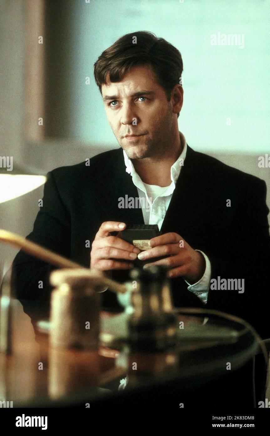 Russell Crowe Film: A Beautiful Mind (USA 2001) Characters: John Nash ...