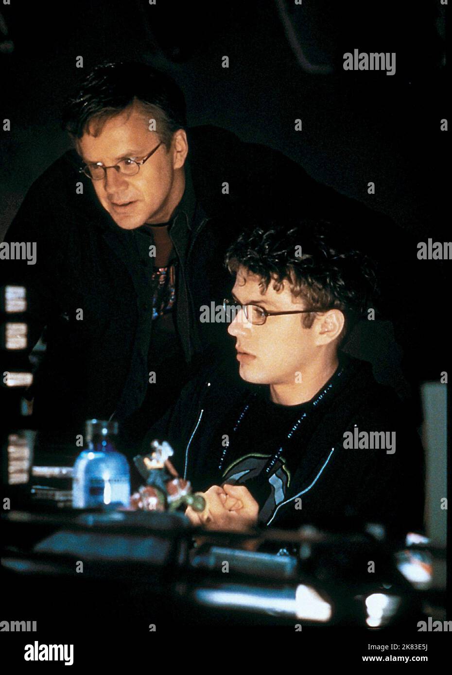 Tim Robbins & Ryan Phillippe Film: Antitrust (2001) Characters: Gary ...