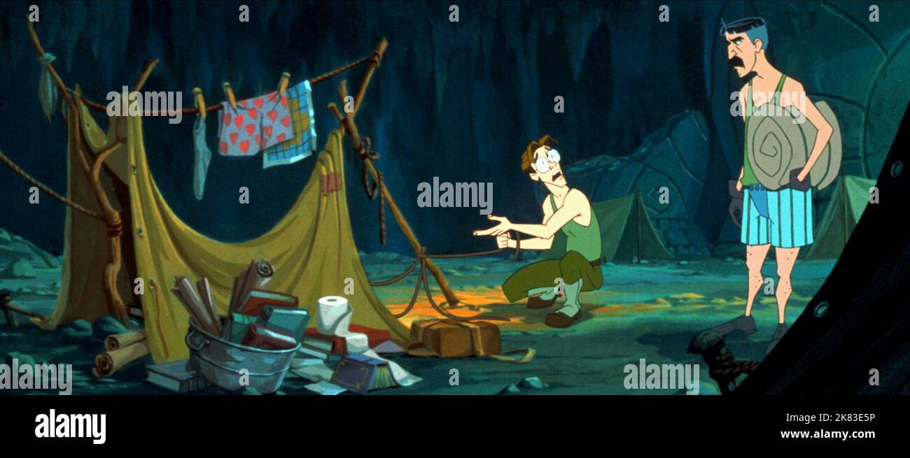 Milo Thatch & Vinny Santorini Film: Atlantis: The Lost Empire (USA 2001 ...