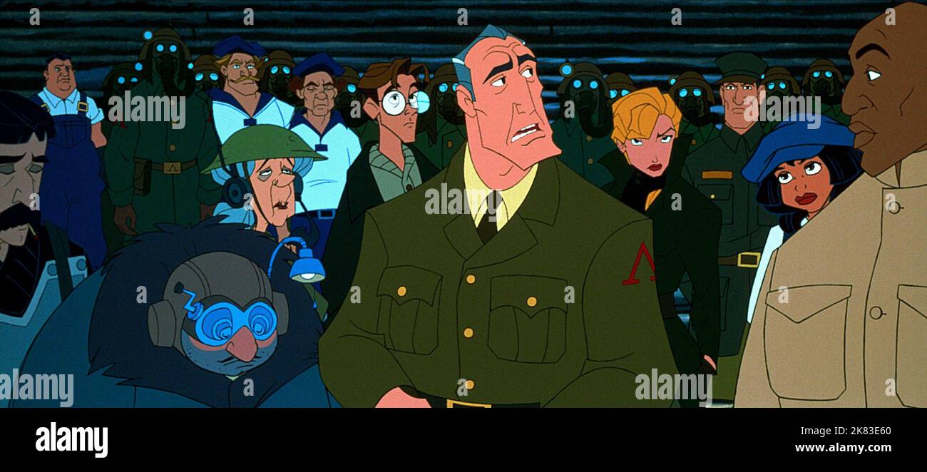 Comm Lyle Rourke, Joshua Sweet Film: Atlantis: The Lost Empire (USA ...