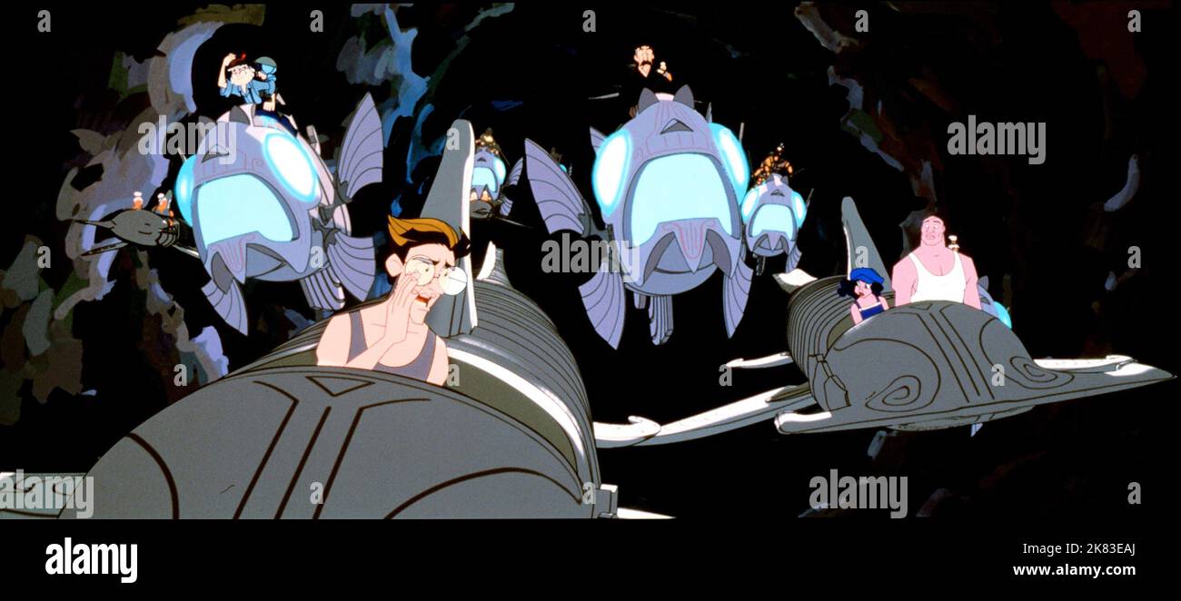 Milo Thatch & Dr Sweet Film: Atlantis: The Lost Empire (USA 2001 ...