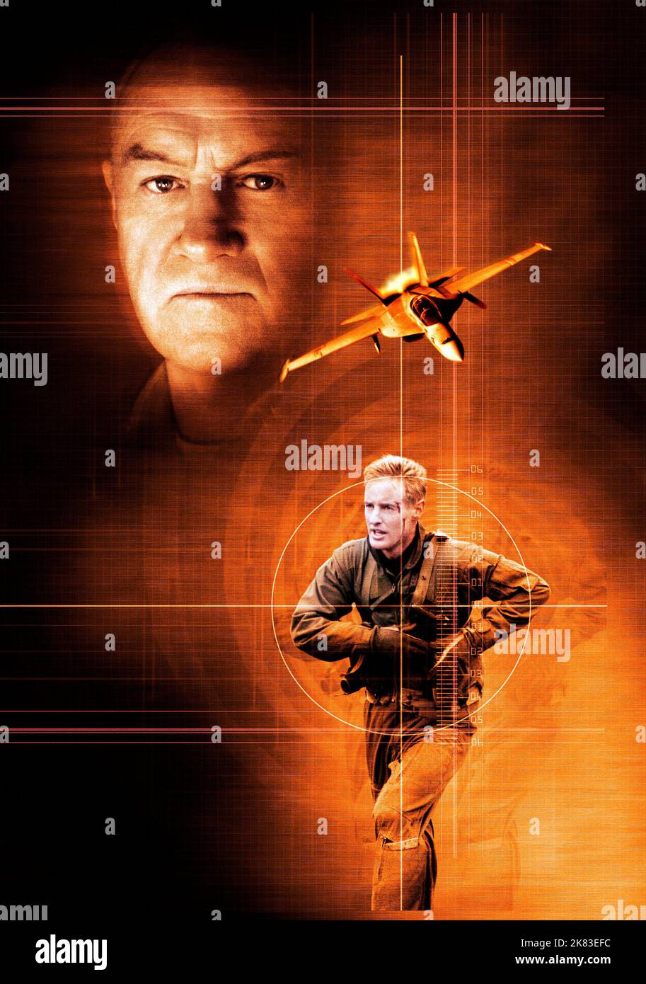 Gene Hackman & Owen Wilson Film: Behind Enemy Lines (USA 2001 ...