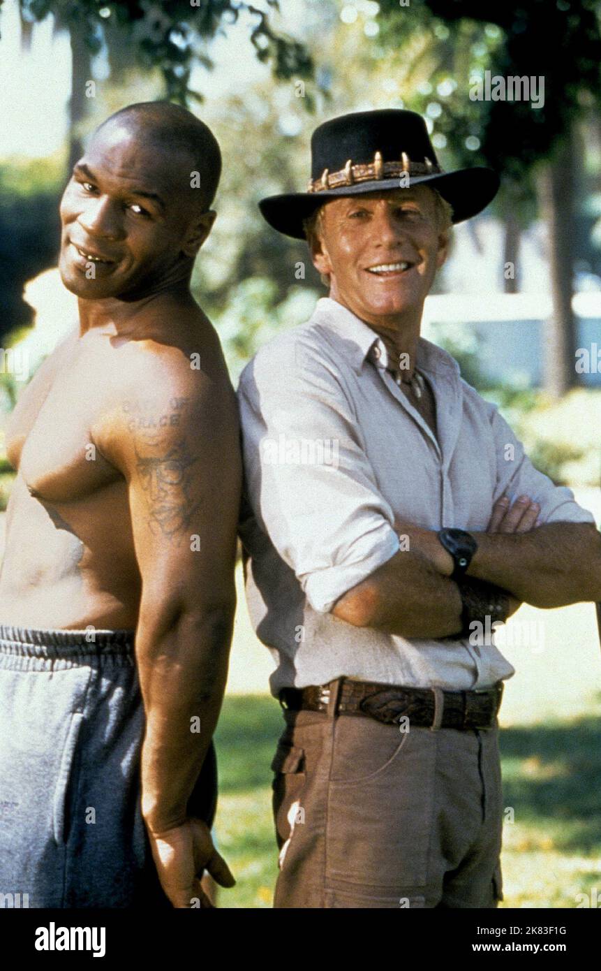 Mike Tyson & Paul Hogan Film: Crocodile Dundee In Los Angeles (USA/AUS ...