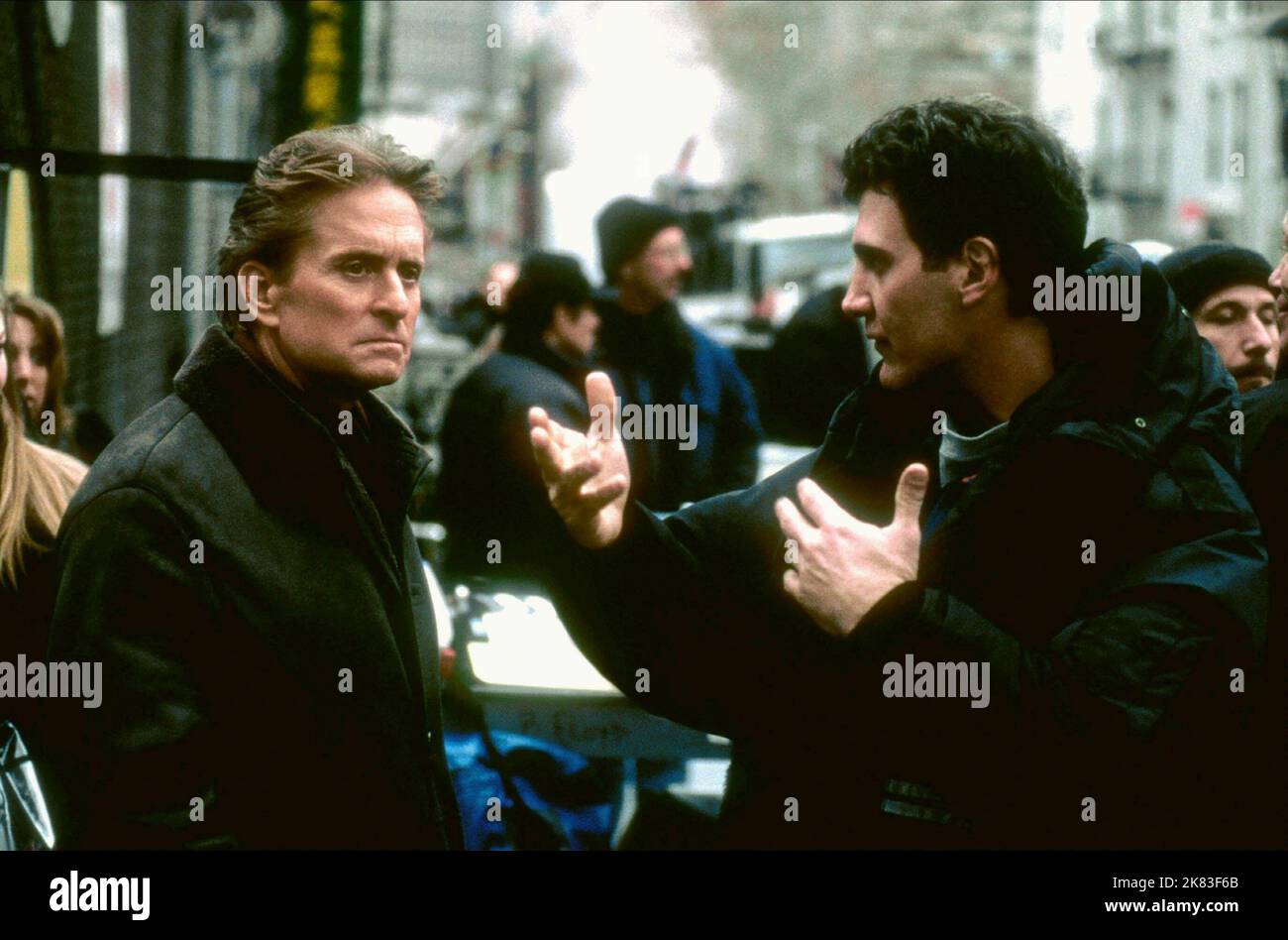 Michael Douglas & Gary Fleder Film: Don'T Say A Word (USA/AUS/CAN/CH ...