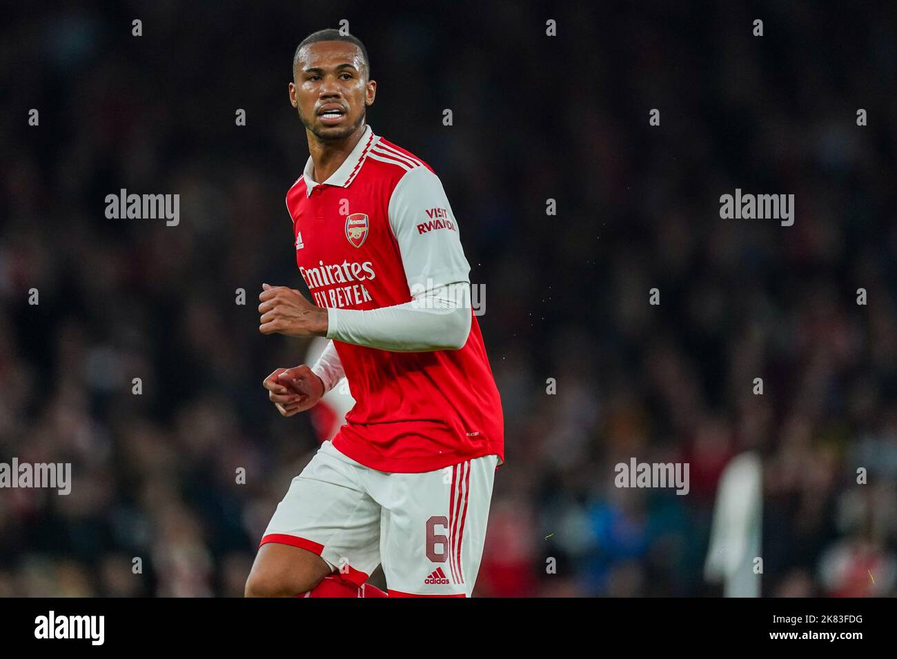 October 2022 gabriel magalhaes arsenal hi-res stock photography and images - Alamy