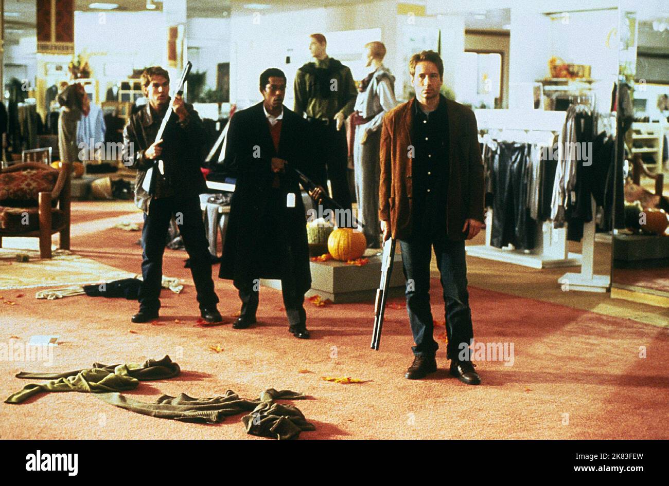 Seann William Scott, Orlando Jones & David Duchovny Film: Evolution ...