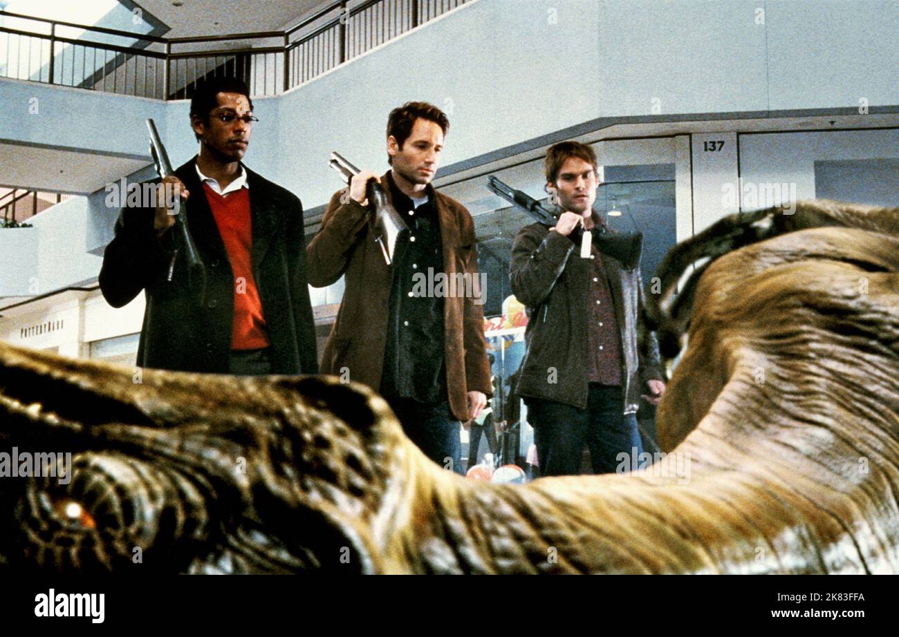 Orlando Jones, David Duchovny & Seann William Scott Film: Evolution ...