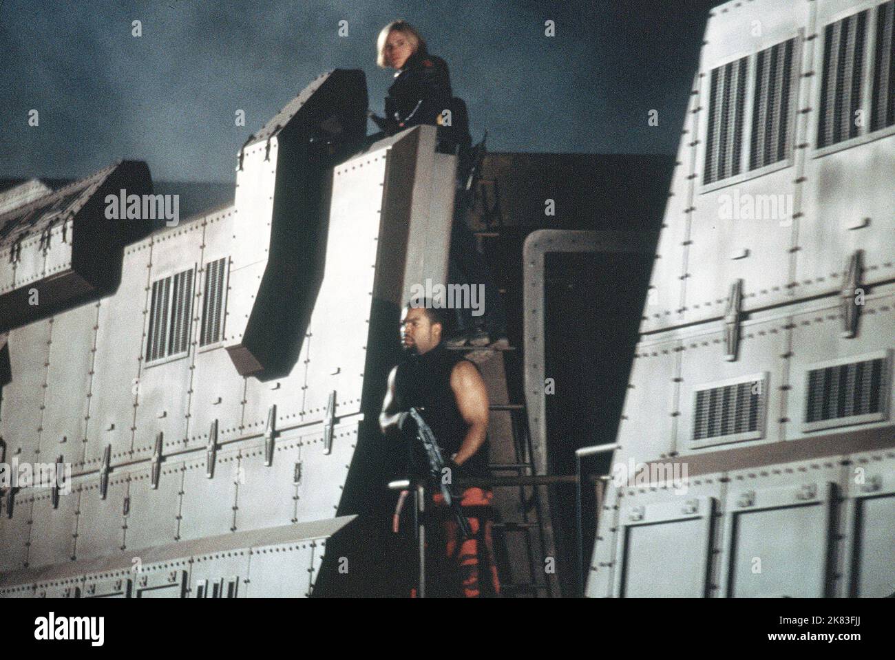 Clea Duvall & Ice Cube Film: Ghosts Of Mars (2001) Characters: Bashira ...