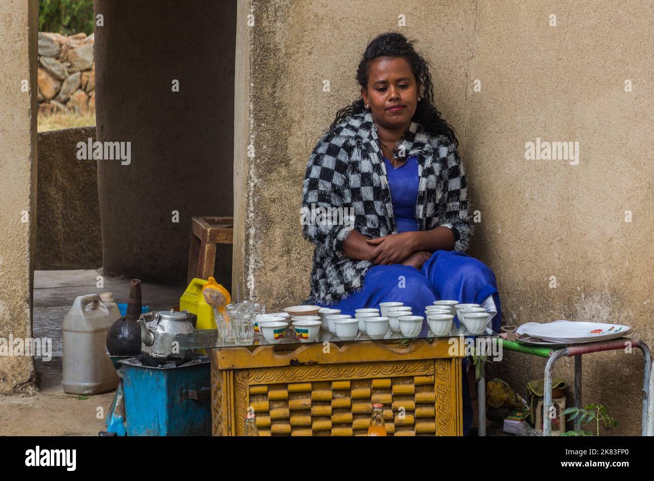 Traditional coffee making ethiopia africa hi-res stock photography and ...